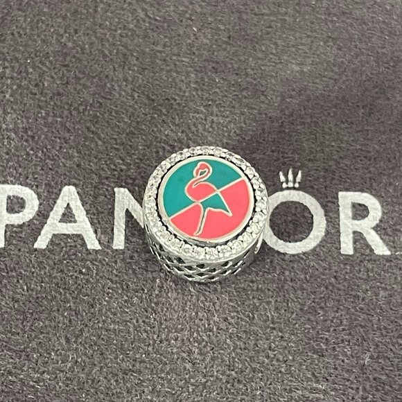 Pandora | Jewelry | Pandora Miami Flamingo Charm | Poshmark